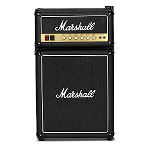 Marshall MF3.2 MF32BLKNA 3.2 Cubic-Foot Medium-Capacity Bar Fridge, Black
