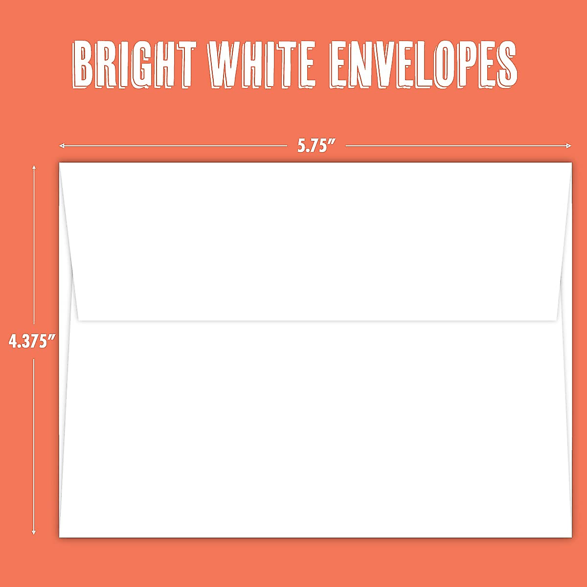 Koko Paper Co Rainbow Thank You Cards | 25 Flat Cards and 25 Bright White Envelopes | Printed on Heavy Card Stock.