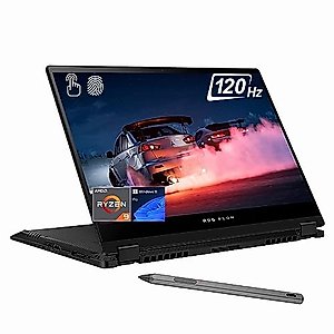 ASUS ROG Flow X13 2-in-1 Touch Gaming Laptop, 13.4" WUXGA 120Hz, AMD 8-Core Ryzen 9 6900HS, GeForce RTX 3050 Ti, 16GB RAM, 1TB PCIe SSD, Backlit, Fingerprint, WiFi 6E, PDG Active Pen, Win 11 Pro
