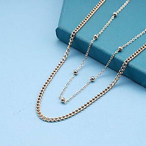 Sttiafay Boho Waist Beads Body Chain Gold Layered Belly Belt Sexy Bikini Body Harness Body Jewelry for Women Girls