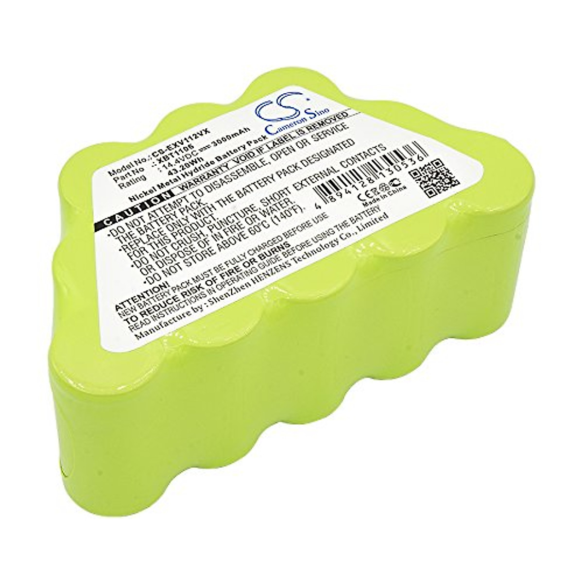 Battery Replacement for Shark XBT1106 Navigator Freestyle Pro,SV1100,SV-1100,SV1106,SV1107,SV-1107,SV1112,SV-11O7,SV-11OO,XB1100,XB-1100,XB-11OO