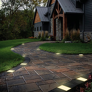 LUMENGY Paver Light 4×8 Inch (3.93 inch X 7.87 inch), 2700K Brick Lighting for Pavers, Driveway, Pathway Patio, & Garden, 12V Waterproof IP67, Drive-Over Rated