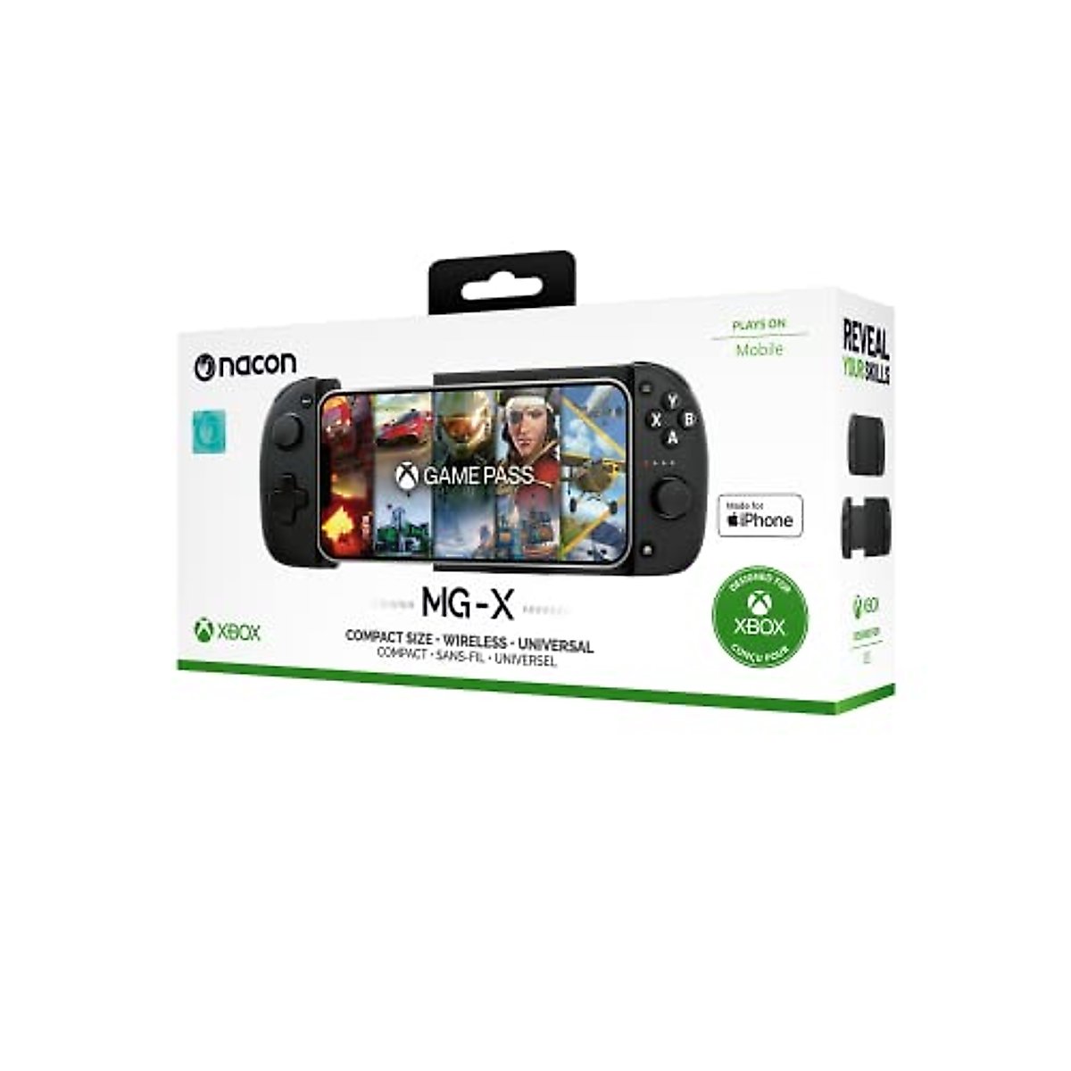 RIG Nacon MG-X for iPhone - MFi Wireless Mobile Gaming Controller for Apple iOS