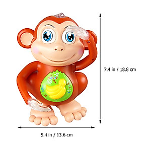 Toyvian Monkey Musical Toy Educational Toy Musical Baby Toys Dancing Monkey Toy Dancing Animal Musical