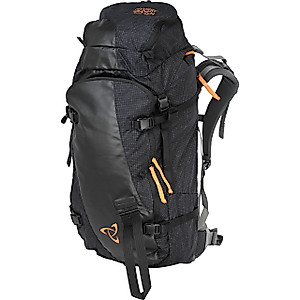Mystery Ranch Gallatin 40 Peak Pack - Water-Resistant Skiing Bag, Black, Small/Medium