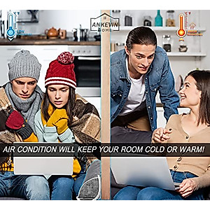 ANKEVIN Door Draft Stopper 36",Draft Stopper for Bottom of Door,Under Door Draft Stopper,Front Door Draft Stopper Weather Stripping Fits 0 to 2.5" Door Gaps，Door Draft Blocker Grey