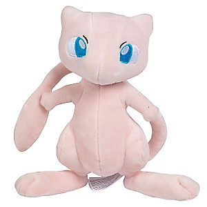 Pokémon Mew 8" Plush - Officially Licensed - Quality & Soft Stuffed Animal Toy - Generation One - Add Mew to Your Collection! - Great Gift for Kids, Boys & Girls & Fans of Pokemon