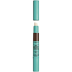 L’Oréal Paris Magic Root Precision Temporary Gray Hair Color Concealer Brush, 5 Medium Brown, 0.05 fl; oz.