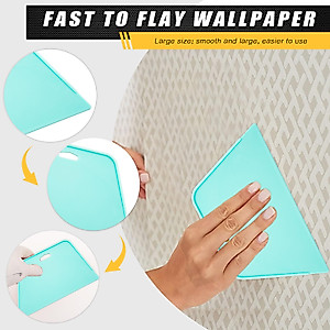WRAPXERPT Wallpaper Smoothing Tool,Wallpaper Tool Kit for Peel and Stick Wallpaper Hanging,Vinyl Backsplash Tile,Bathroom,Window Film