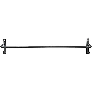 SCENIC ROAD 581134 Blanket bar with Bridle Hooks Black, 36"