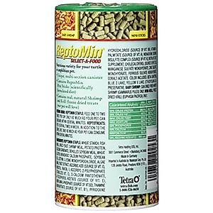 Tetra ReptoMin Select-A-Food 1.55 Ounces, For Aquatic Turtles, Newts And Frogs, Variety Pack (29253)