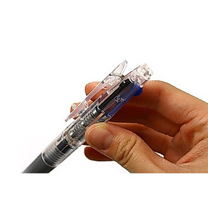 Zebra Sarasa 3 Color Gel Ink Multi Pen - 0.5 mm - Clear Body