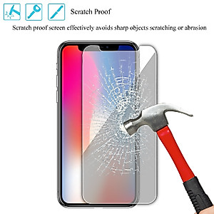 Ailun Privacy Screen Protector for iPhone 11 Pro/iPhone Xs/iPhone X [5.8 Inch] 2Pack Anti Spy Private Case Friendly, Tempered Glass