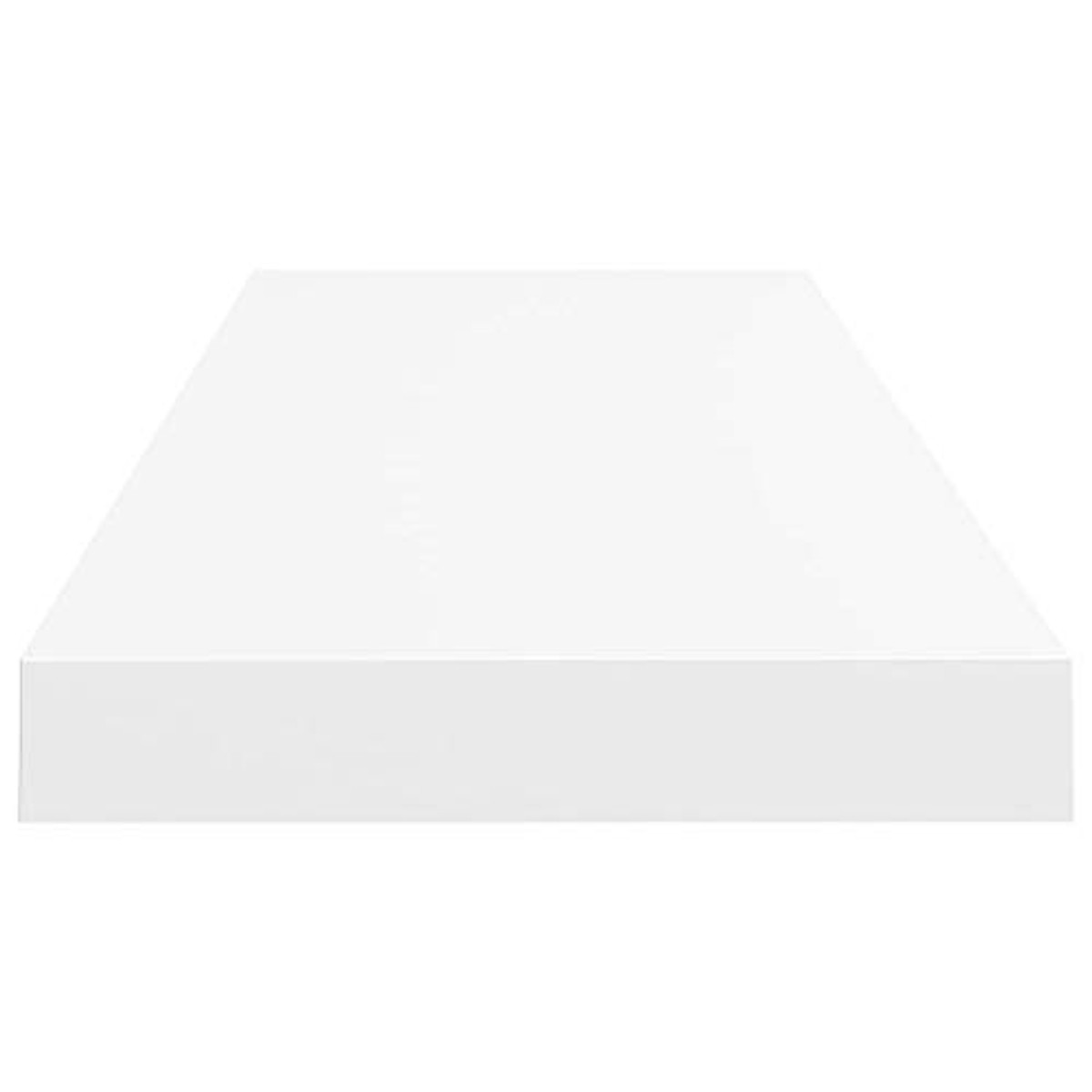 INLIFE 4pc Picture Frame Ledge Shelves MDF Wall Mounted Floating Shelves for Display,Floating Storage Shelves for Living Room,Bedroom,Office White 31.5"x9.3"x1.5"(LxWxH)