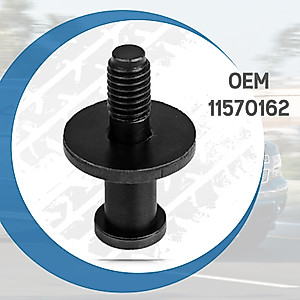 UNIGT 38427 Tailgate Striker Bolt Compatible with Chevy Silverado Escalade Avalanche Sierra Come with Nuts Replace 11570162 - Set of 2