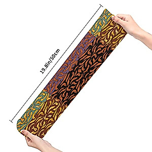 YAkkYA Men's Woman's Cushioned Crew Socks Non Slide Moisture Control Athletic Socks, Cotton Compression Socks for Work Yoga Sports, Quater for Banana Slug Art Winter Warm Sock