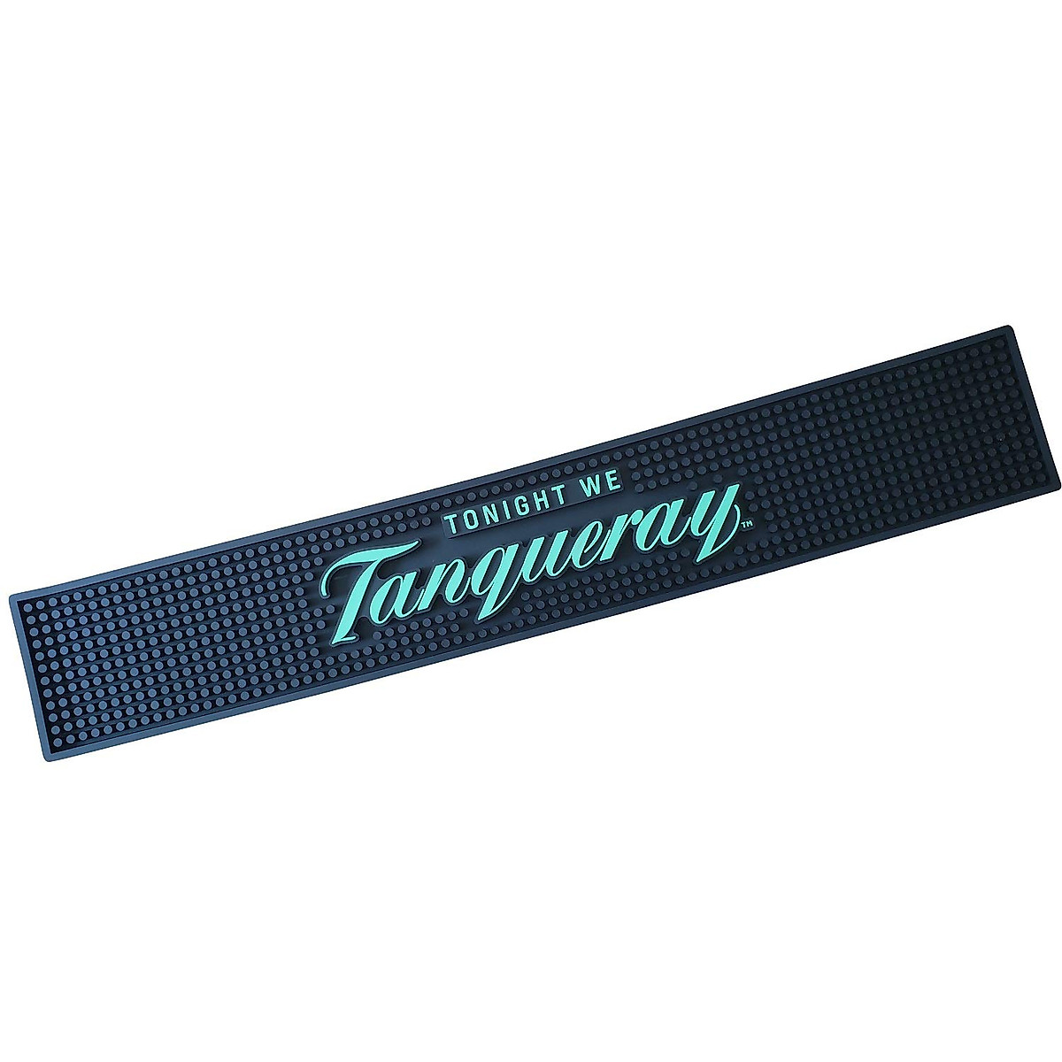 Tanqueray Gin Bar Mat Spill Mat Rail Drip Mat - 23.75" x 4" Green