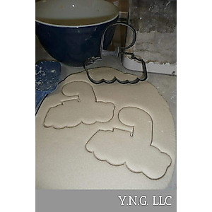 FANCY NUMBER OUTLINE WITH WORDS 1 TO 10 SET OF 10 COOKIE CUTTERS MADE IN USA PR1288