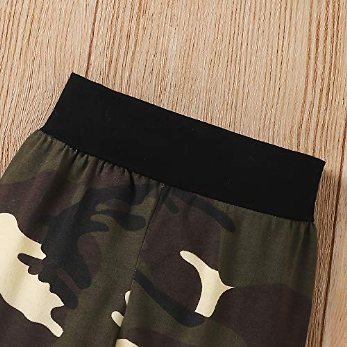 Tikoubabe Baby Boy Clothes Stuff Infant Summer 3 Piece Outfits Newborn Cute Letter Printed Romper Short Sleeve + Pants + Hat Funny Letter Printed Straps Camo 70cm