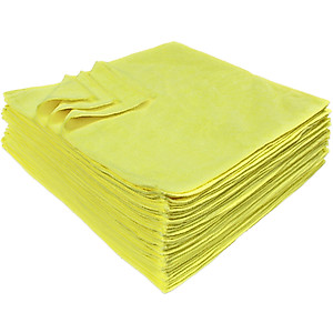 Eurow Microfiber Premium 16in x 16in 350 GSM Cleaning Towels 36-Pack