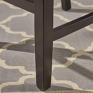 Christopher Knight Home Danar Fabric Counterstool, 2-Pcs Set, Mocha