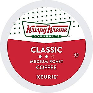 Krispy Kreme Classic, Single-Serve Keurig K-Cup Pods, Medium Roast Coffee, 96 Count