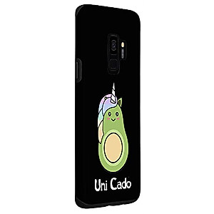 Galaxy S9 Uni Cado, Cute Avocado, Funny Unicorn, Guacamole, Vegan Case