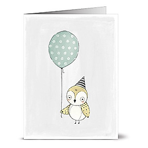 Note Card Cafe Happy Birthday Card Assortment with Gray Envelopes | 36 Pack | Fanciful Birthday Wishes Designs | Blank Inside, Glossy Finish | Bulk Set for Greeting Cards, Occasions, Birthdays