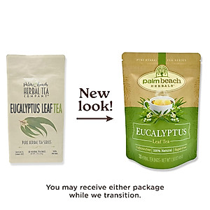 Palm Beach Medicinal Herbs - Eucalyptus Leaf Tea - Pure Herbal Tea Series (30 Tea Bags) 100% Natural