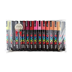 Posca Uni Paint Marker Pen - Medium Point - 1 Count (Pack of 29) Color Set, Japanese stationery original packaged (PC-5M29C)