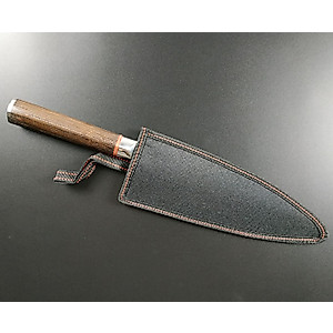 Aibote Nylon Knife Sheath Cover Case Holder Protector for Japanese Deba Knives Chef Accessories (210MM)