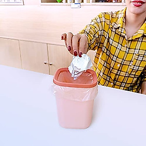 YSSAI 0.5 Gallon Trash Bags 180 Counts Small Trash Bags Car Garbage Bag Pet Garbage Bag Wastebasket Bin Liners for Home Office Kitchen Small Sized Waste Bin 6 Colors