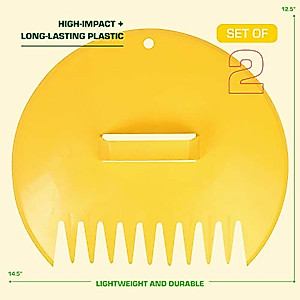 Rugg Original Leaf Scoops; 1 Pair