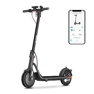 NAVEE Electric Scooter V50, 31 Miles Range & 20 MPH Speed, 700W Max Power, 10" Pneumatic Tires, E-ABS and Rear Disk Brake, IP55 Waterproof, Handle Folding Electric Scooter for Adults
