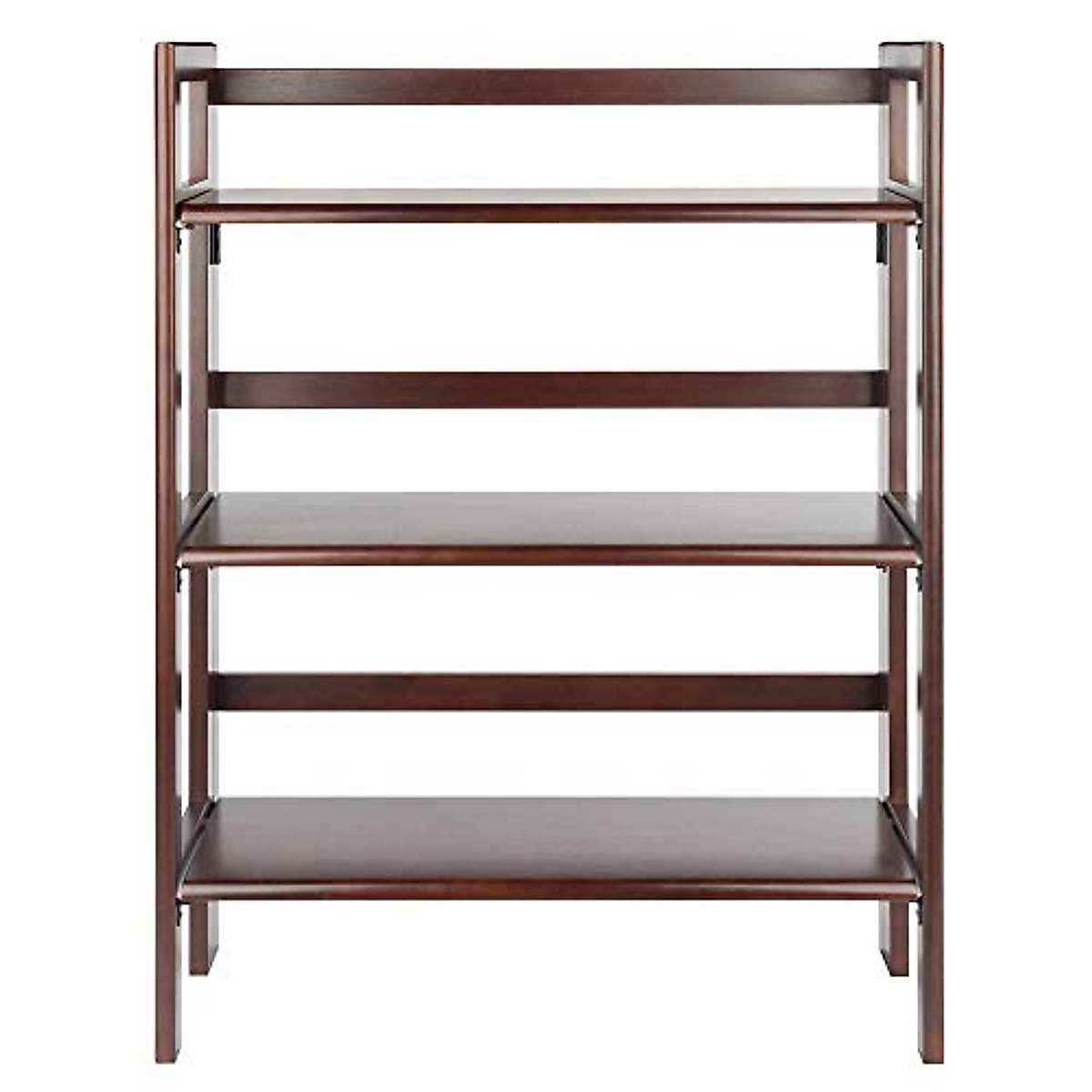 Winsome Wood Terry Shelving, Walnut, 3