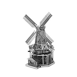 Metal Earth Windmill 3D Metal Model Kit Fascinations
