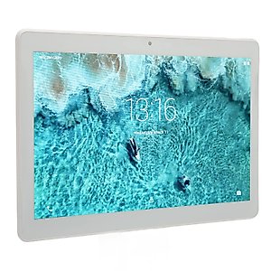 GLOGLOW Tablet PC, 100-240V 4GB RAM 64GB ROM 2560x1600 Resolution 10.1 Inch HD Tablet for Android 12 for Study (US Plug)