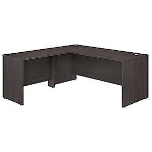 Bush Business Furniture Studio C L Shaped Desk with 42W Return, 72W x 30D, Storm Gray