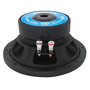 Rockville K5 W8K5S4 8" 800w 4 Ohm Car Audio Subwoofer Sub 200w RMS CEA Rated!, Black
