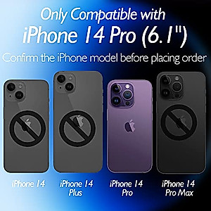 Shacoryze Back Screen Protector for iPhone 14 Pro [2-Pack], Back Tempered Glass Protector Rear Temper Glass Film Premium HD Clarity Anti-Fingerprint/Scratch Compatible with iPhone 14 Pro (6.1 inch)