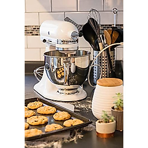 Stainless Steel Maker Attachments Set for all kitchenaid stand mixer bowl 5 quart Tilt-Head Stand Mixer Bowl InnoMoon