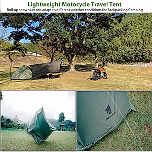 GEERTOP 2 Person Backpacking Tent 4 Season Double Layer Lightweight Waterproof Cold Weather Tent for Camping,Hunting, Hiking, Climbing, Outdoor Travel - Easy Set Up