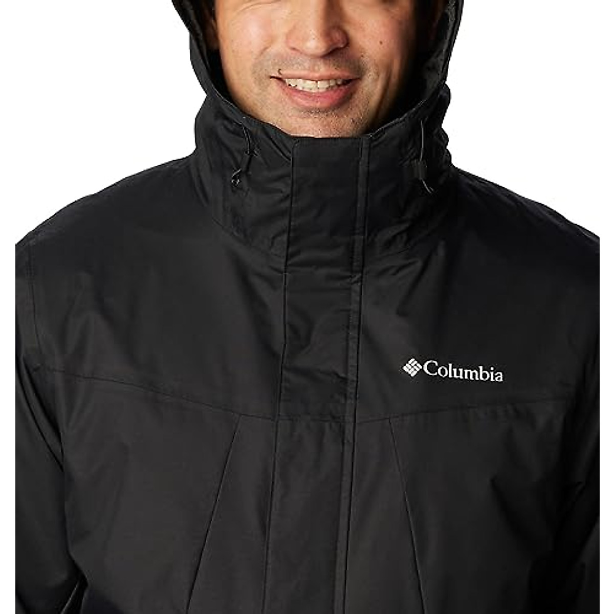 Columbia Men's Tunnel Falls Interchange Jacket, Black, Large