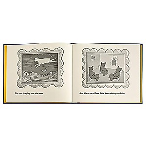 Graphic Image Goodnight Moon Classic Book Handbound Genuine Calfskin Luxury Leather