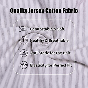 Eucoz Replacement Pillow Case for Memory Foam Neck Pillow,Zippered Pillow Cover,Soft Cotton Pillow Protector for Cervical Pillow,Latex Pillow…