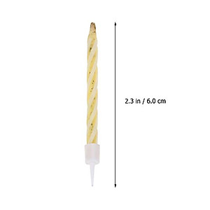 4 Boxes Funny Birthday Candles Trick Toys Candles Playing Props (10pcs 1 Box) Decor for Celebration Party