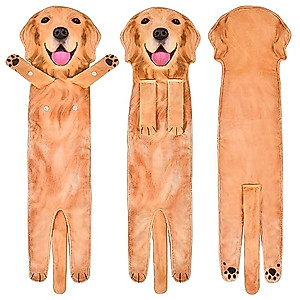 AGRIMONY Golden Retriever Dog Funny Hand Towels for Kitchen Bathroom - Dog Mom Gifts for Women Dog Dad Gifts for Men- Mothers Fathers Days Valentines Day Housewarming Gifts for Dog Lovers