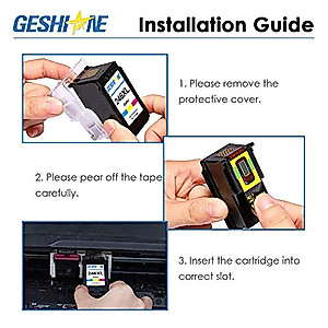 GESHINE 245 XL Ink Cartridge Replacement for Canon PG-245XL High Yield Used for MX492 TS3120 MG2522 MX490 MG2920 MG2922 MG2520 MG3020 TS302 Printer (2 Black)