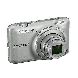 Nikon COOLPIX S6400 16 MP Digital Camera with 12x Optical Zoom and 3-inch LCD (Silver) (OLD MODEL)