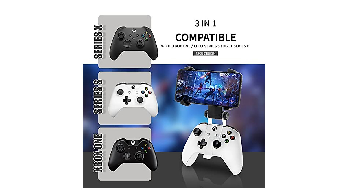 ECHZOVE Xbox Controller Phone Clip - Ultimate Gaming Accessory